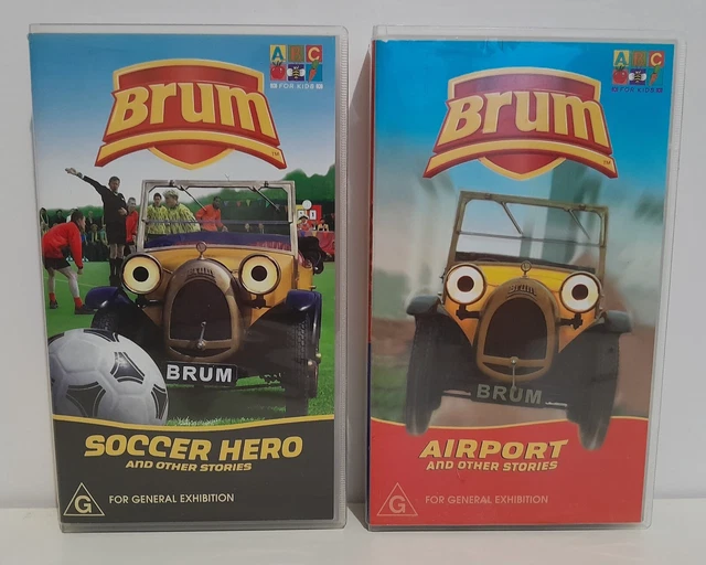2X BRUM VHS Tapes - Cartoon ABC For Kids EUR 11,08 - PicClick IT