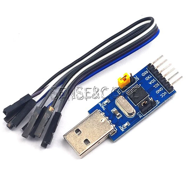 CH341T USB TO I2C/IIC/UART USB to TTL 2 in 1 MCU Serial Port Downloader ...