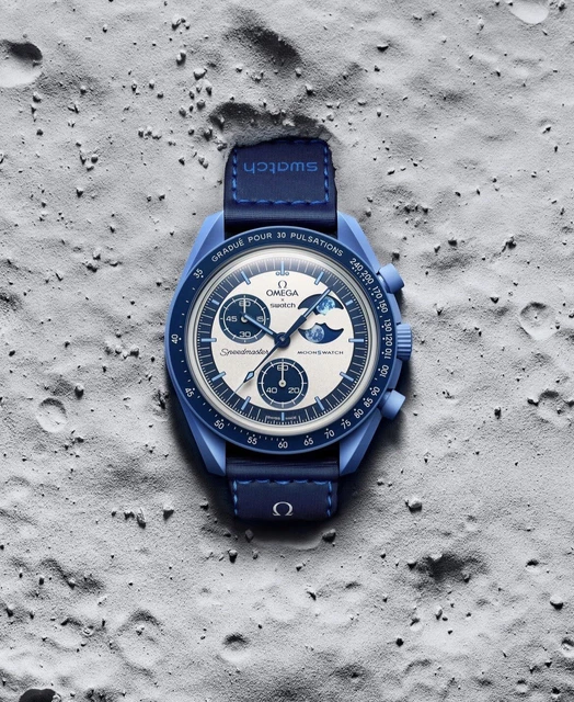 SWATCH X OMEGA Mission To The Super Blue Moon Phase | EN MAIN LIVRAISON ...