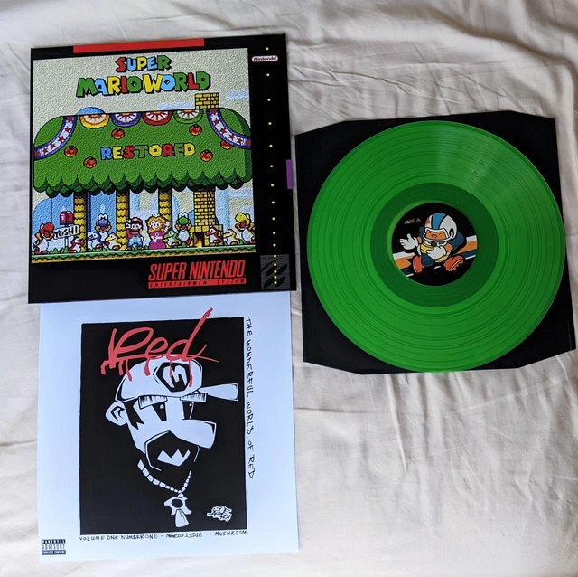 SUPER MARIO WORLD RESTORED Vinyl Soundtrack Record Not Moonshake LP NEW ...