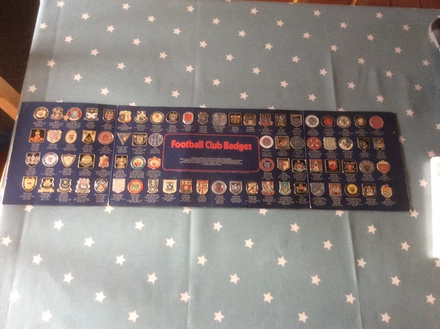 THE ESSO COLLECTION of Football Club Badges 1970s - Full set of 76 ...