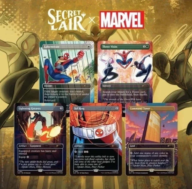 MTG SECRET LAIR x Marvel's Spider-Man: Heroic Deeds (Non Foil) Edition ...