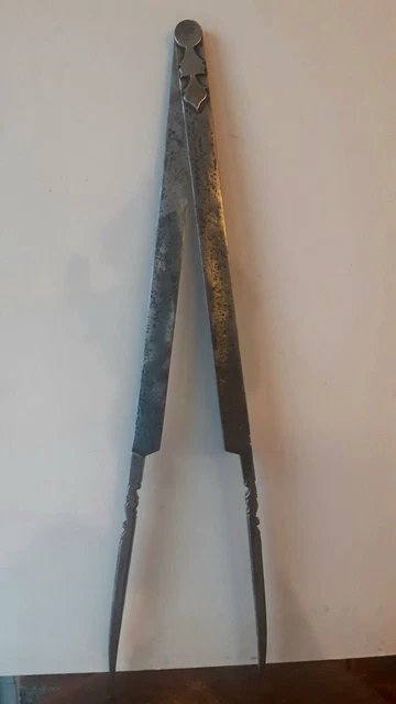 ANCIEN COMPAS DE charpentier en fer forger EUR 380,00 - PicClick FR