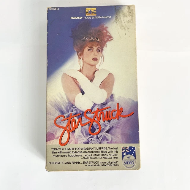 STAR STRUCK VHS 1982 1984 Embassy Home Entertainment Jo Kennedy Rare £ ...