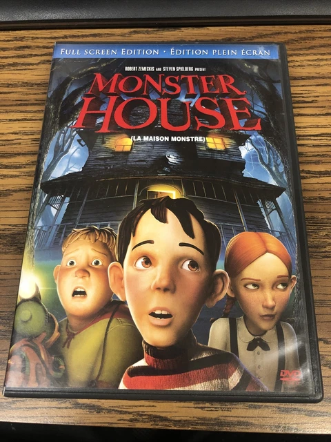 MONSTER HOUSE (DVD, 2006, Fullscreen, Canadian) ANIMATED FILM $3.00 ...