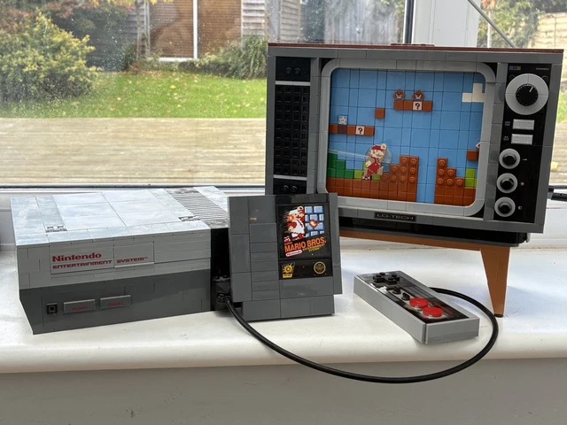 LEGO SUPER MARIO Nintendo Entertainment System Set & Instructions 71374 ...