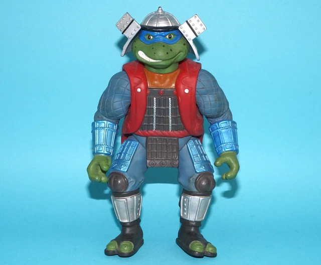 TMNT TEENAGE MUTANT Ninja Turtles 12" Giant Samurai Leo 1993 Playmates ...