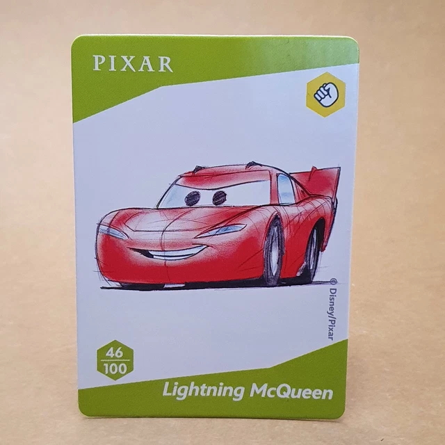WOOLWORTHS DISNEY 100 Wonders Card LIGHTNING MCQUEEN EUR 0,61 - PicClick FR