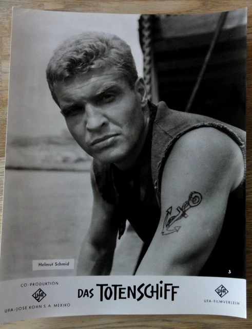 AUSHANGFOTO DAS TOTENSCHIFF Helmut Schmid Tatoo Anker #X EUR 14,99 ...