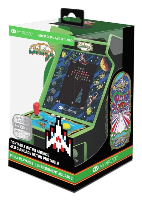 MA CONSOLE D'ARCADE Pocket DGUNL RETRO GAMES Galaga Micro Player Pro ...