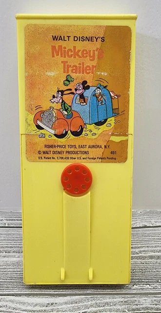 FISHER PRICE MOVIE Viewer Walt Disney's Mickey's Trailer Cassette EUR ...