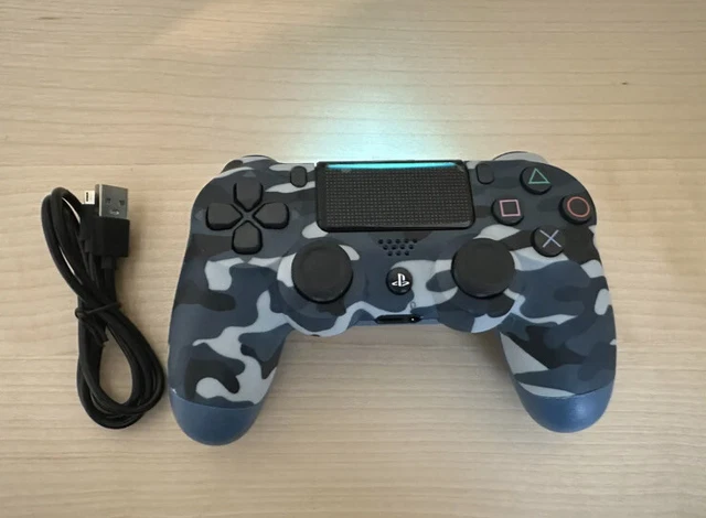 SONY PLAYSTATION DUALSHOCK 4 Wireless Controller - Blue Camouflage £18. ...