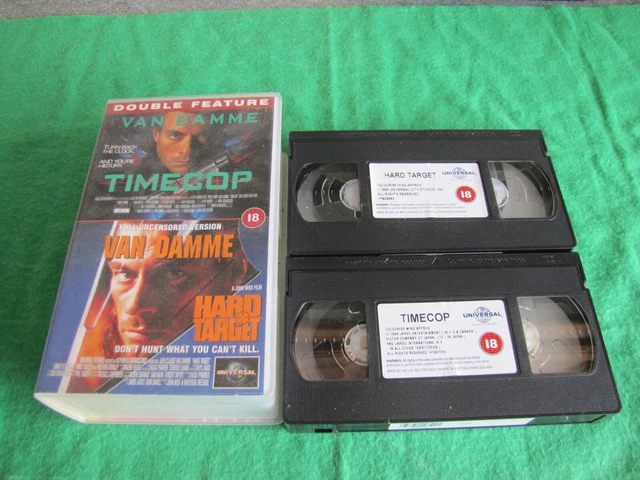 JEAN CLAUDE VAN Damme Double VHS EUR 7,32 - PicClick IT
