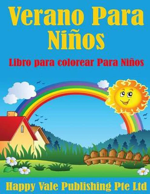 VERANO PARA NINOS: Libro Para Colorear Para Ninos by Happy Vale ...