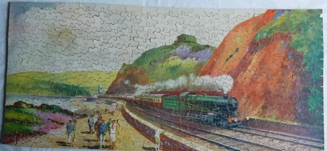 JIGSAW GWR 1930'S Torbay Express, wooden with original box. £15.00 ...
