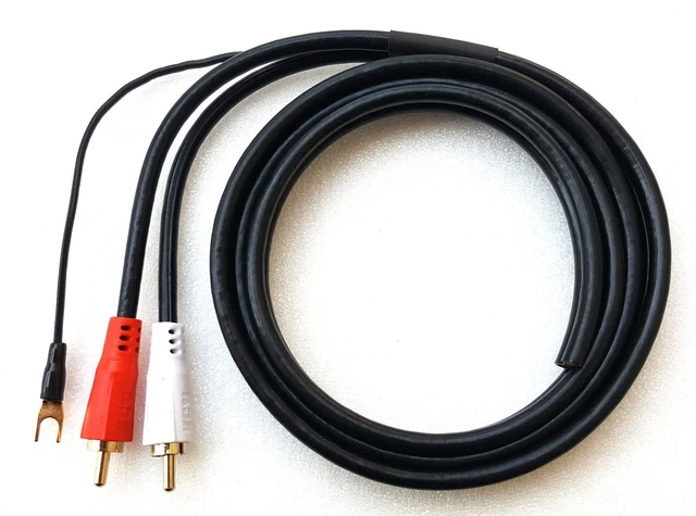TECHNICS SL 1200 MK2 MK3 MK5 Cable Rca Shielded Record Player Audio ...