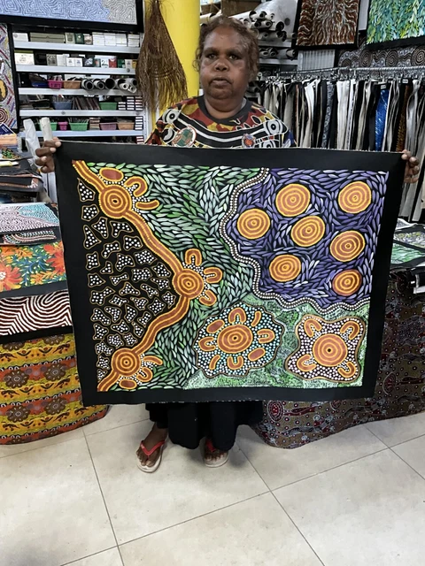 SHARON BUTCHER NAPANANGKA Aboriginal Artist 7 SISTER DREAMING CEREMONY ...