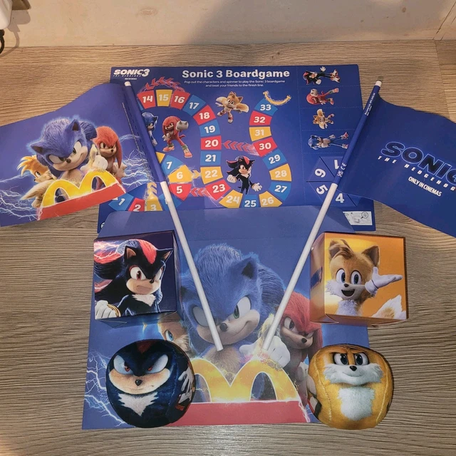 MCDONALD’S TOYS SONIC Hedgehog 2025 SET OF 2 BNIB & Extras. Flags. £3. ...