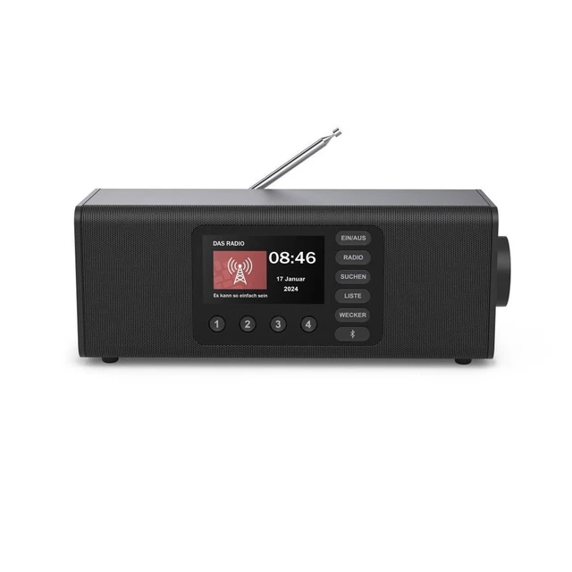 HAMA DIGITALRADIO &DR2002&, FM/DAB/DAB+/Bluetooth® RX, Radiowecker ...