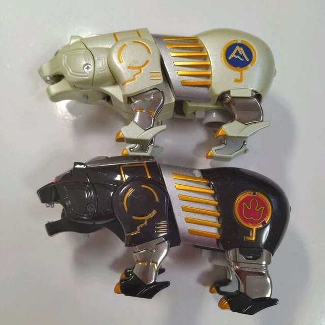 POWER RANGERS WILD Force Gaoranger DX Gao Bear & Polar Zord Set Bandai ...