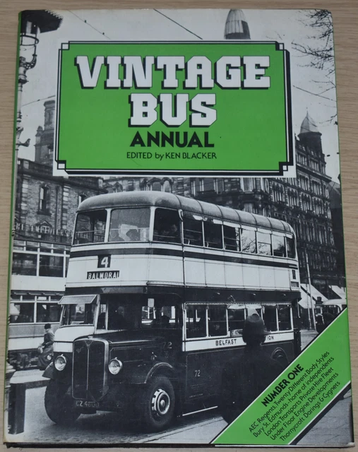 VINTAGE BUS ANNUAL - Buses Album Transport History Vehicles Operator ...