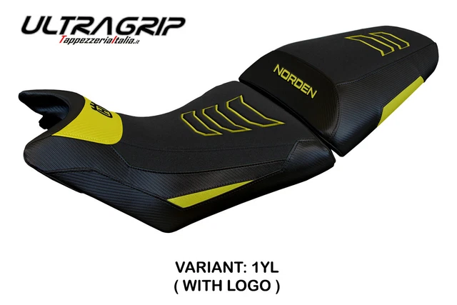 RIVESTIMENTO SELLA HUSQVARNA Norden 901 22-23 Norvik LOGO 1YLgiallo EUR ...