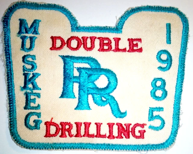 VINTAGE DOUBLE R Drilling Muskeg 1985 Patch Badge Crest $24.00 ...