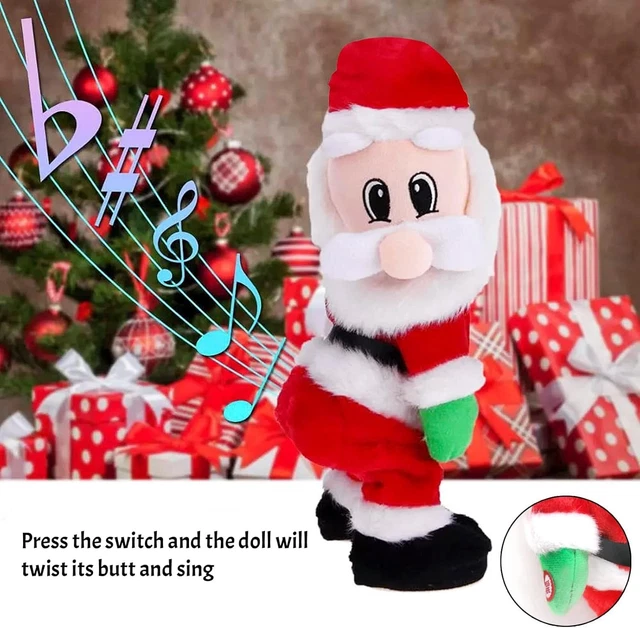 CREATIVE DANCING SANTA Claus Toy Twerking Xmas Decoration Figure Funny ...