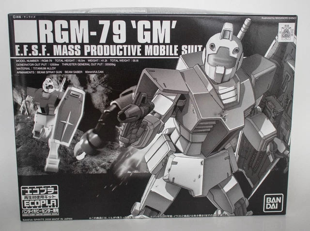 GUNDAM GUNPLA ECOPLA RGM-79 GM New in Box Limited Edition $70.00 ...