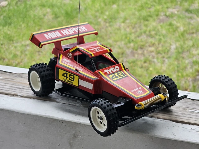 VINTAGE TYCO RC Mini Hopper 49 Monroe STP Radio Controlled Parts Car ...