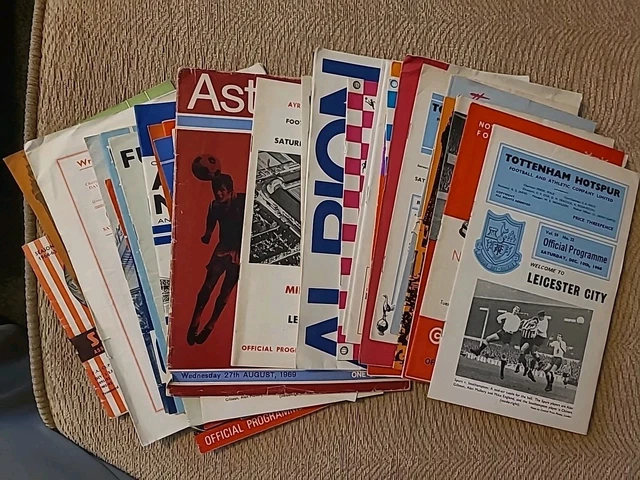 45 X LEICESTER City Away Programmes 1960s League And Cup £9.04 ...