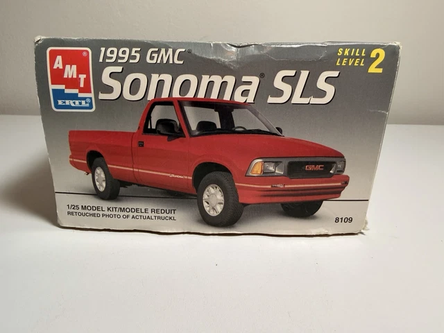 AMT ERTL 1/25 1995 GMC Sonoma SLS Pickup Truck Model £21.00 - PicClick UK