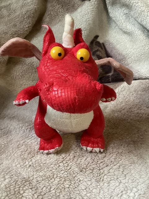 ROOM ON THE Broom Red Dragon Plush Soft Toy. Julia Donaldson Book ...