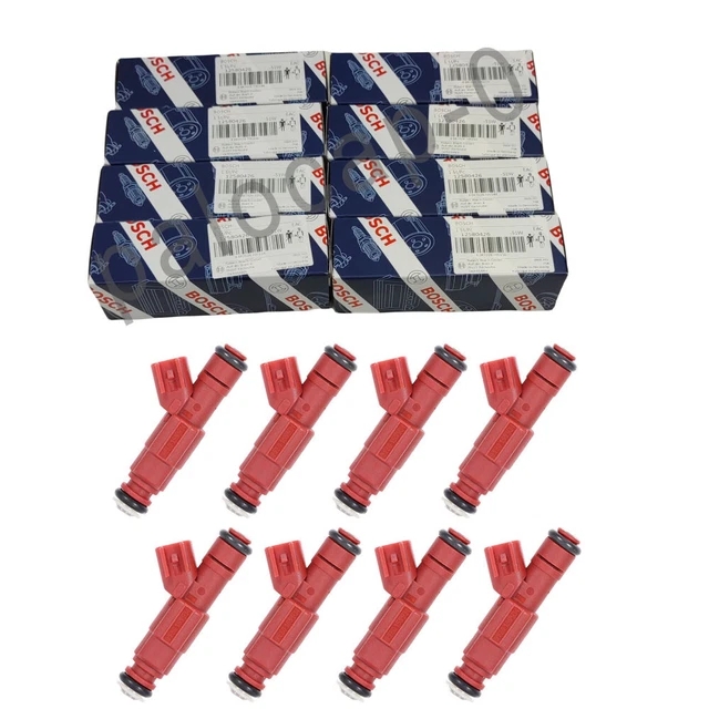 8PCS GENUINE BOSCH Upgrade Fuel Injectors For Dodge Ram 5.2L 5.9L OEM ...