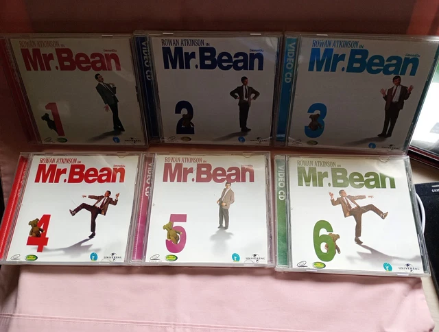 ROWAN ATKINSON MR BEAN bundle 6x video CD £20.00 - PicClick UK