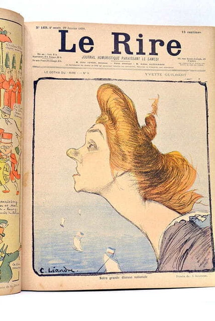 LE RIRE JOURNAL humoristique. Année 1898 complet 1898 EUR 175,00 ...