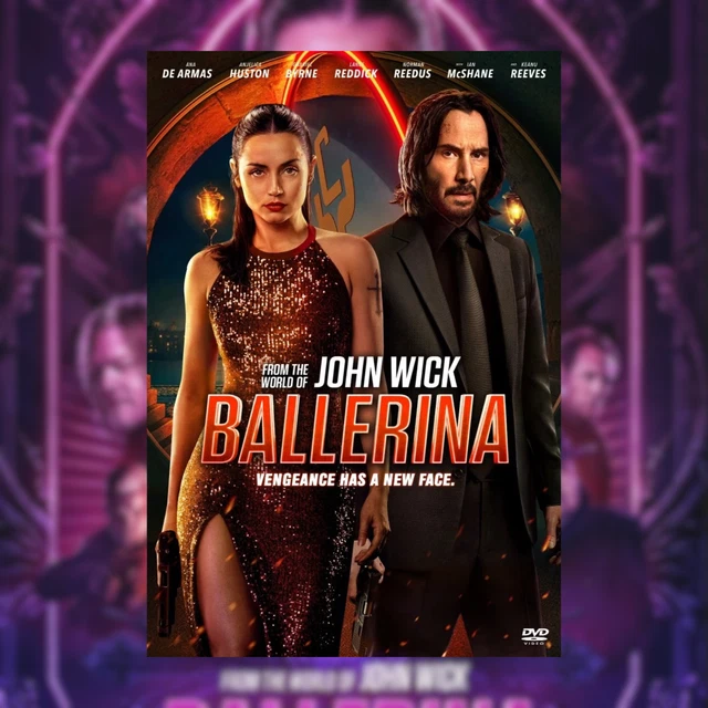 FROM THE WORLD of John Wick: Ballerina (2025) DVD All Region Free EUR ...