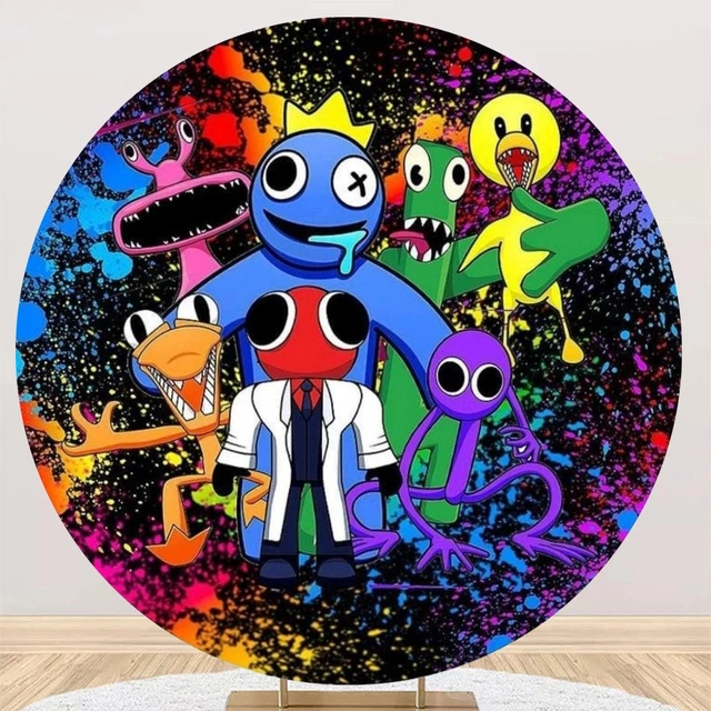 CUSTOMIZE PHOTO BACKDROP Cover Round Backdrop Birthday Party Circle ...