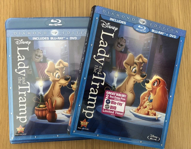 WALT DISNEY Rare Lady And The Tramp Blu-ray US import New £21.99 ...