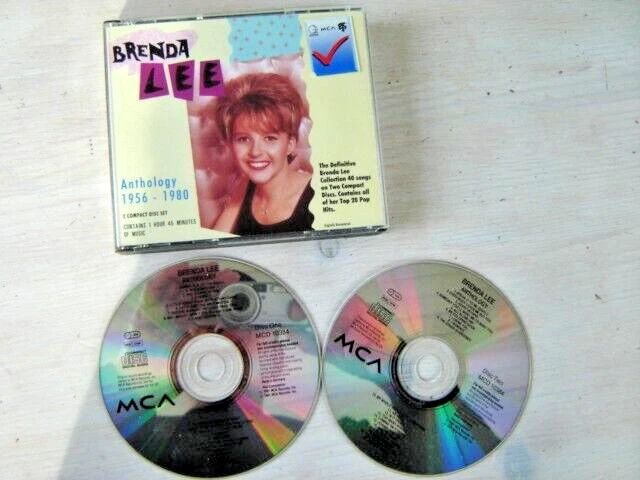 DOUBLE CD / Brenda LEE "Anthology 1956-1980 *MCA/Bmg-Ariola* 40 titres ...