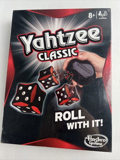 YAHTZEE CLASSIC HASBRO Family Board Games Dice Game Kids Counting toys ...