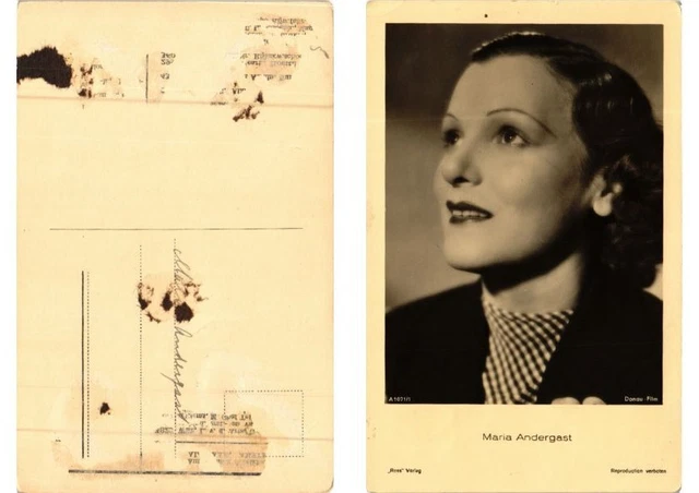CPA AK MARIA Andergast. Ross Verlag foto A 1071/1 FILM STAR (620308) EUR 6,99 - PicClick FR