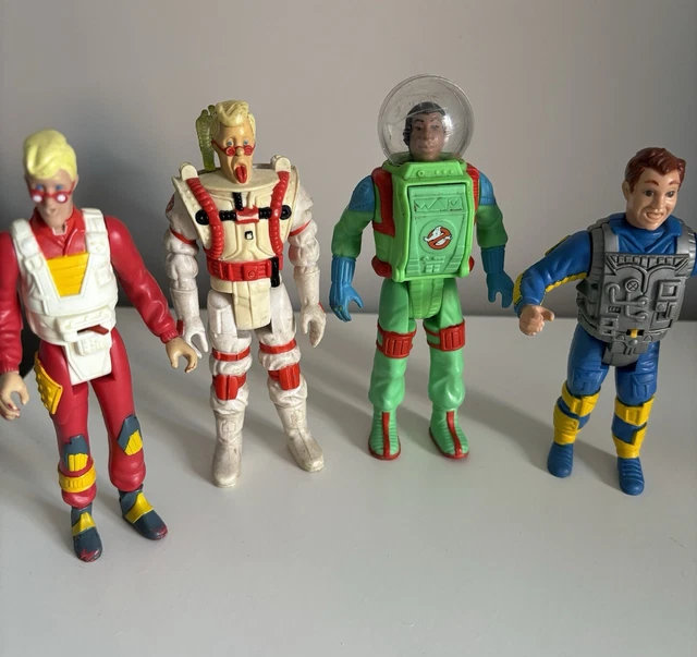 VINTAGE THE REAL Ghostbusters Kenner Action Figures Bundle Original ...