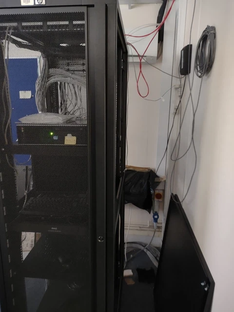 HP 42U SERVER Rack Data Network Cabinet $621.78 - PicClick