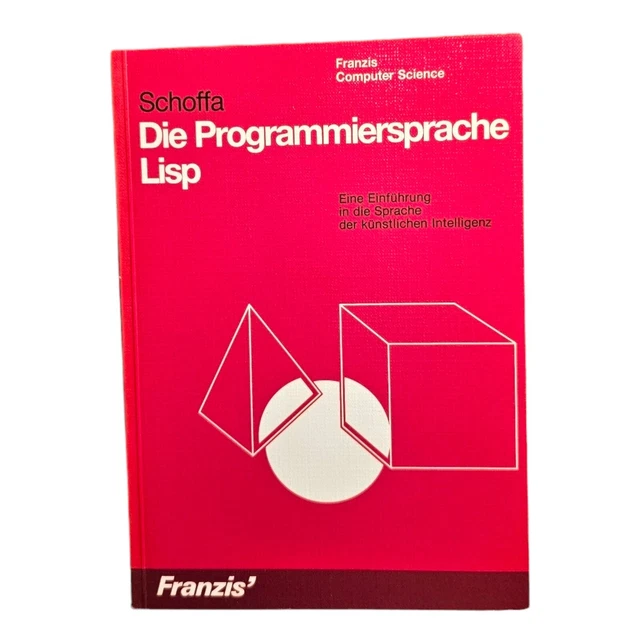 THE LISP PROGRAMMING Language - Georg Schoffa I Book $117.25 - PicClick