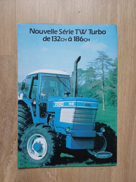 PROSPECTUS TRACTEUR FORD Tw15/25/35 Tractor Prospekt Trattori Brochure 1982 EUR 11,50 - PicClick DE