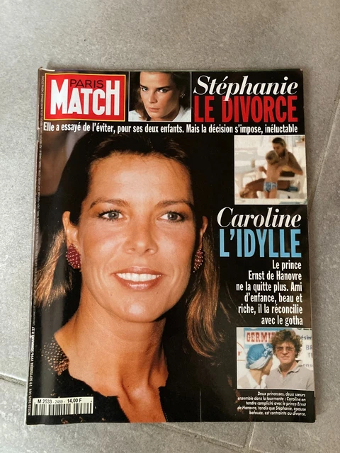 PARIS MATCH N°2469 19/09/1996 stephanie caroline de monaco hanovre H68 ...