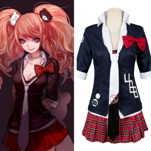 24 DANGANRONPA COSPLAY Costume Anime Japanese Junko Enoshima Cosplay ...