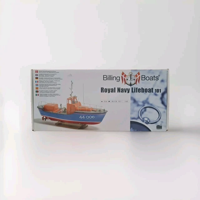 BILLING BOATS RNLI Lifeboat B101 Model Boat Kit £54.99 - PicClick UK