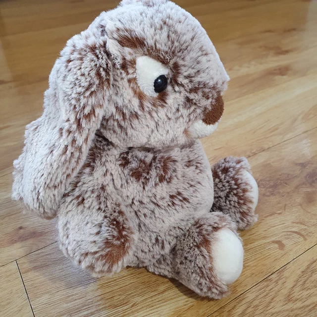 SMALL TEDDY HERMANN Bunny Rabbit Hare Soft Toy Comforter Plush Brown 8 ...